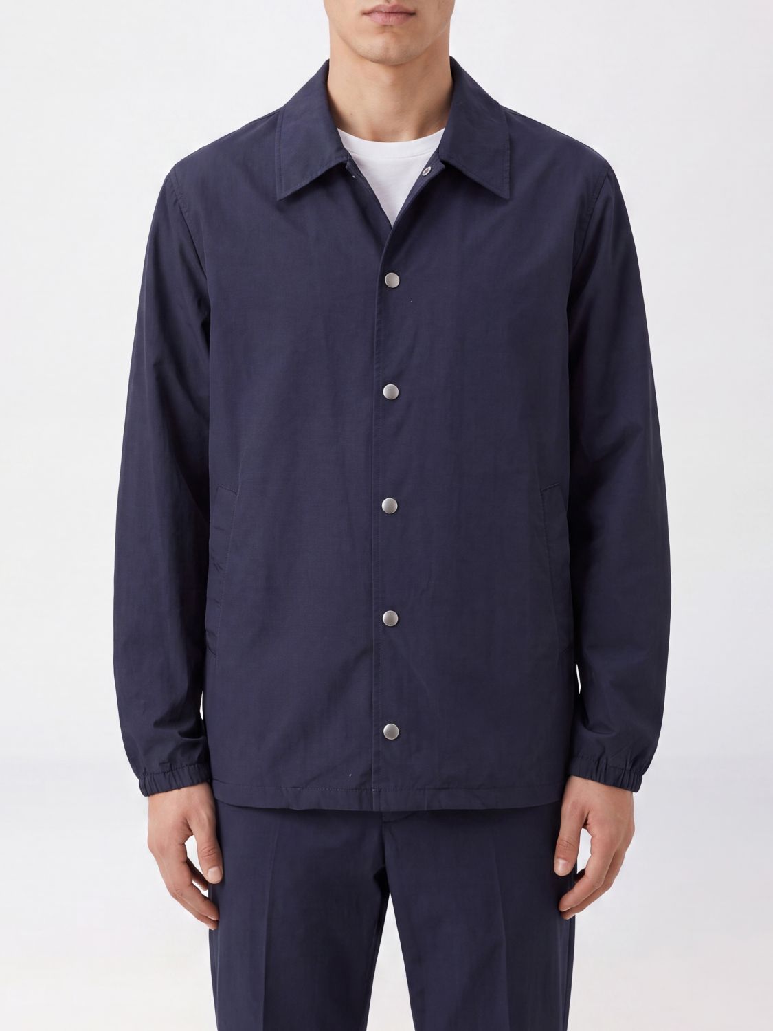 DRIES VAN NOTEN Dries Van Noten Technical Fabric Shirt Jacket
