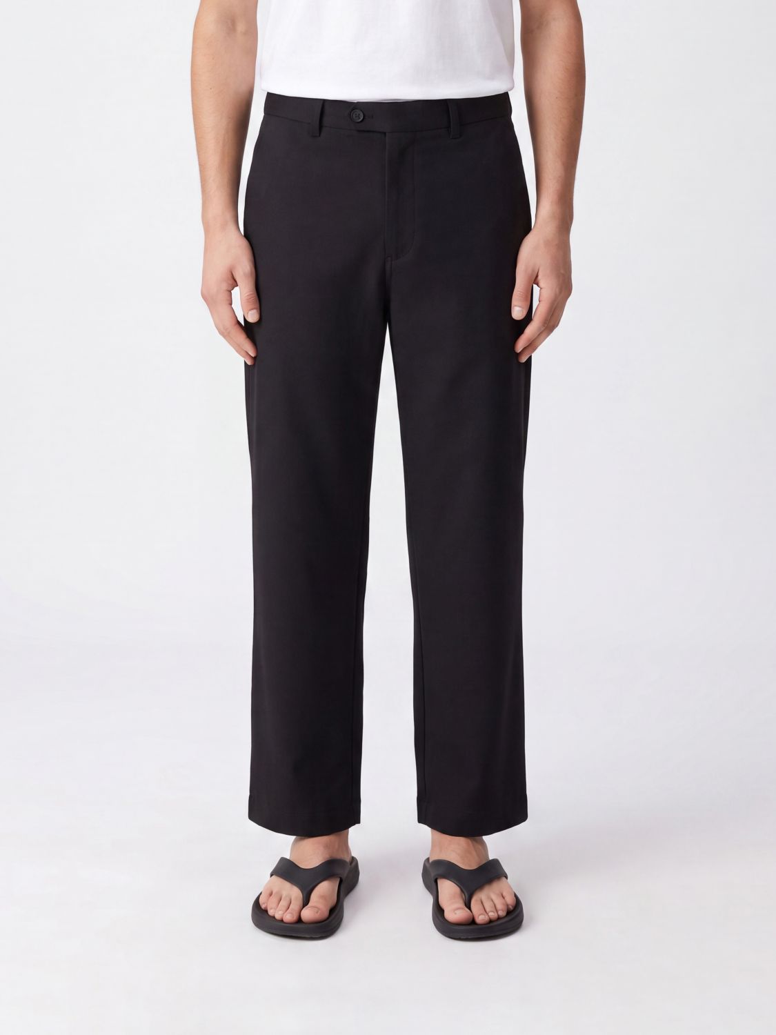 COMME DES GARÇONS Comme Des Garçons Homme Plus Wide-Leg Wool Chino Trousers