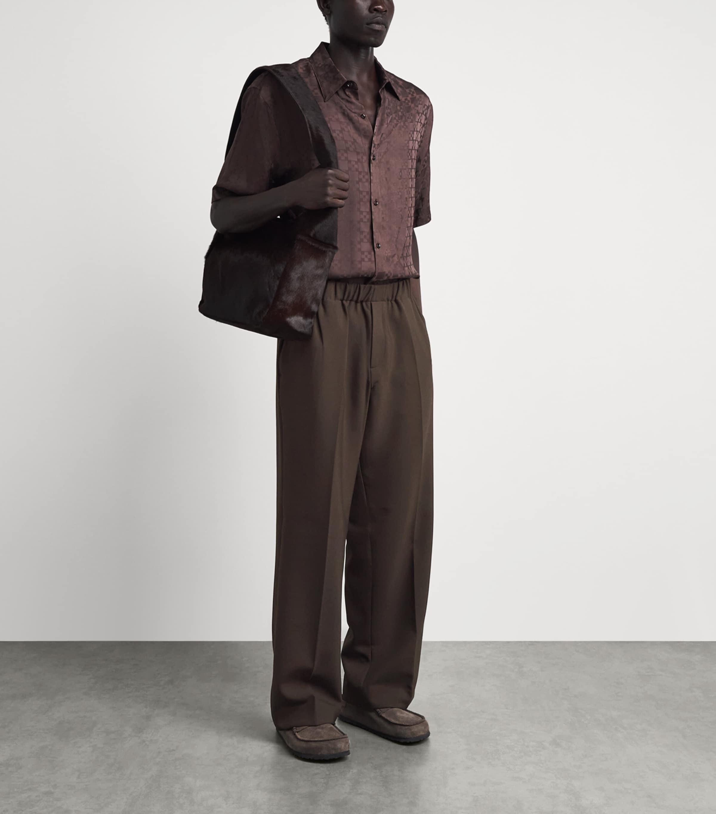SANDRO Sandro Paris Stretch Jersey Trousers
