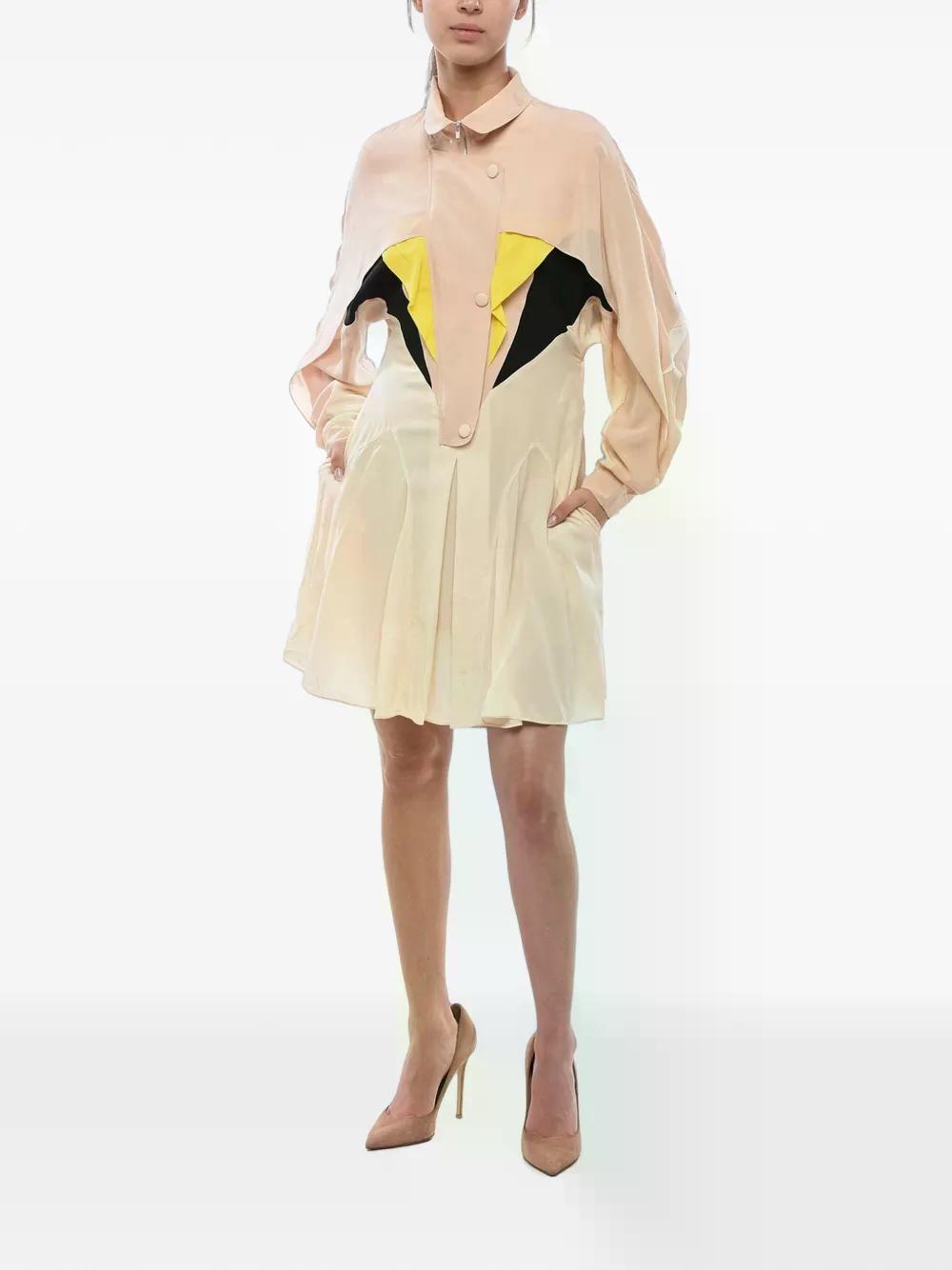 STELLA MCCARTNEY Stella McCartney Margot Contrast Detail Mini Dress
