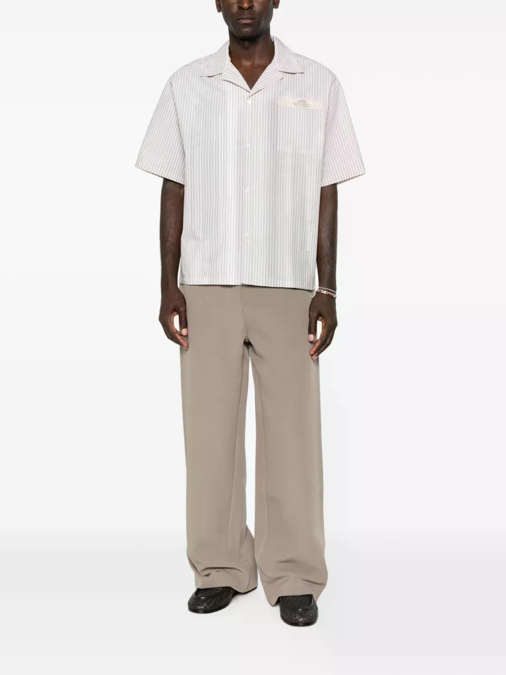 AMIRI AMIRI Elasticated-Waistband Logo-Patch Trousers