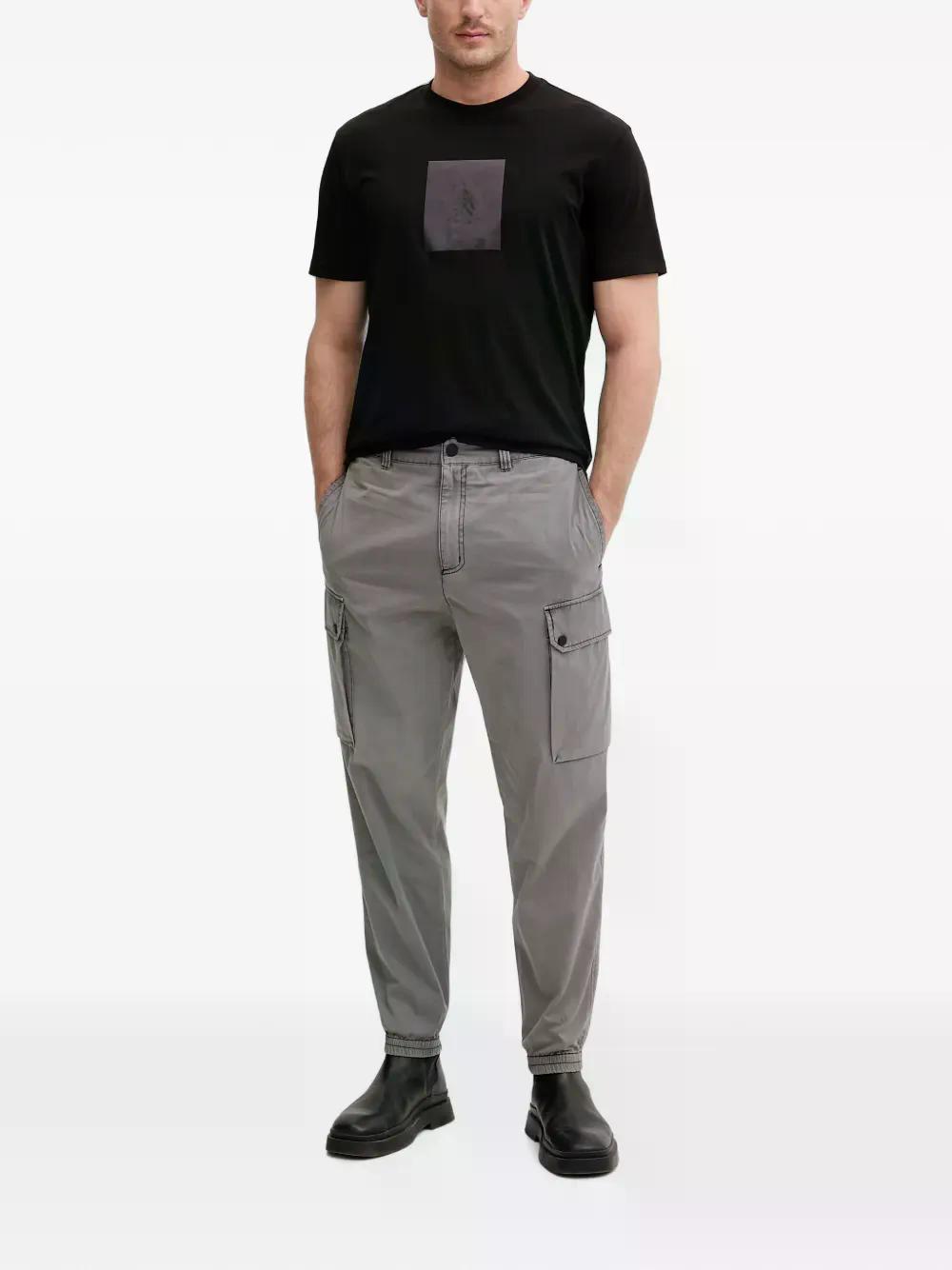 ARMANI EXCHANGE Armani Exchange Ripstop Texture Cuffed Cargo Pants