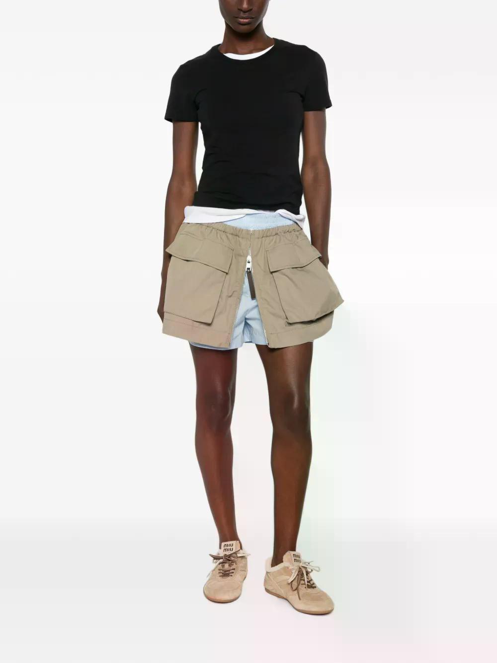 MOSCHINO Moschino Logo Patch Pocket Shorts