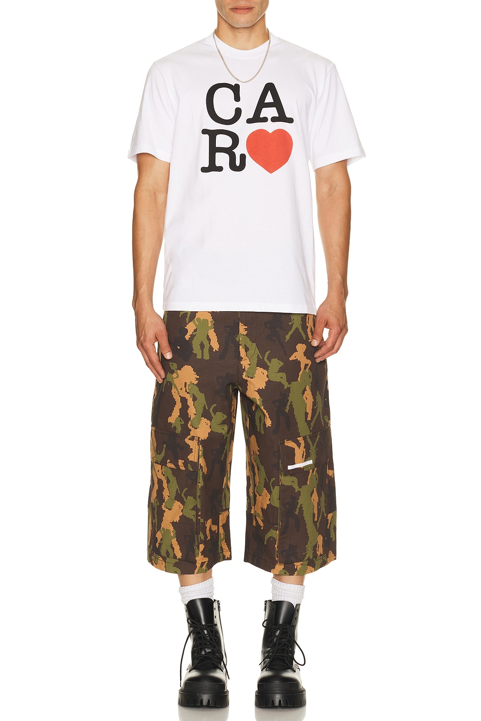 CARHARTT WORK IN PROGRESS Short Sleeve I Hartt Tee Shirt