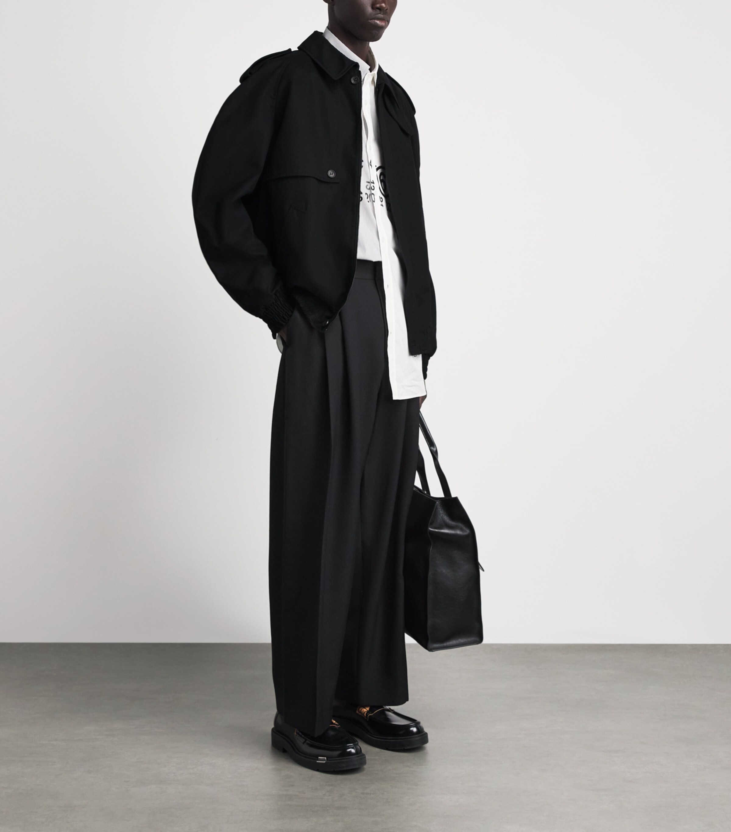 MAISON MARGIELA MM6 Maison Margiela Cotton Twill Bomber Jacket