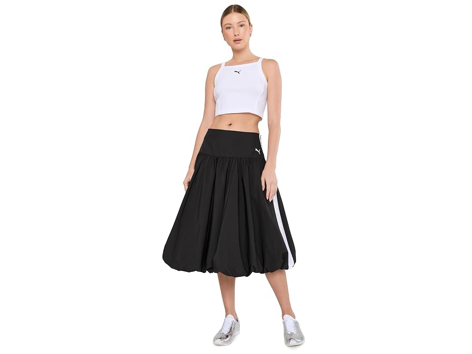 PUMA PUMA T7 Woven Balloon Midi Skirt