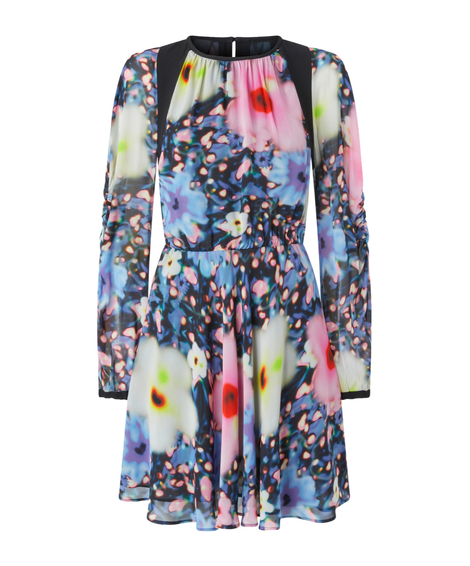 AVEC LES FILLES Drapey Mid-Length Trench Jacket