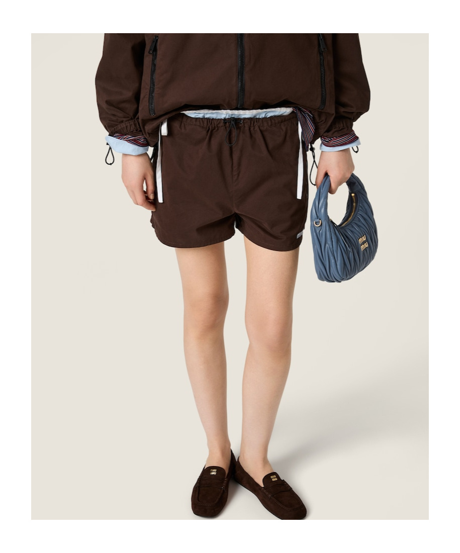 MIU MIU Miu Miu Gabardine Shorts
