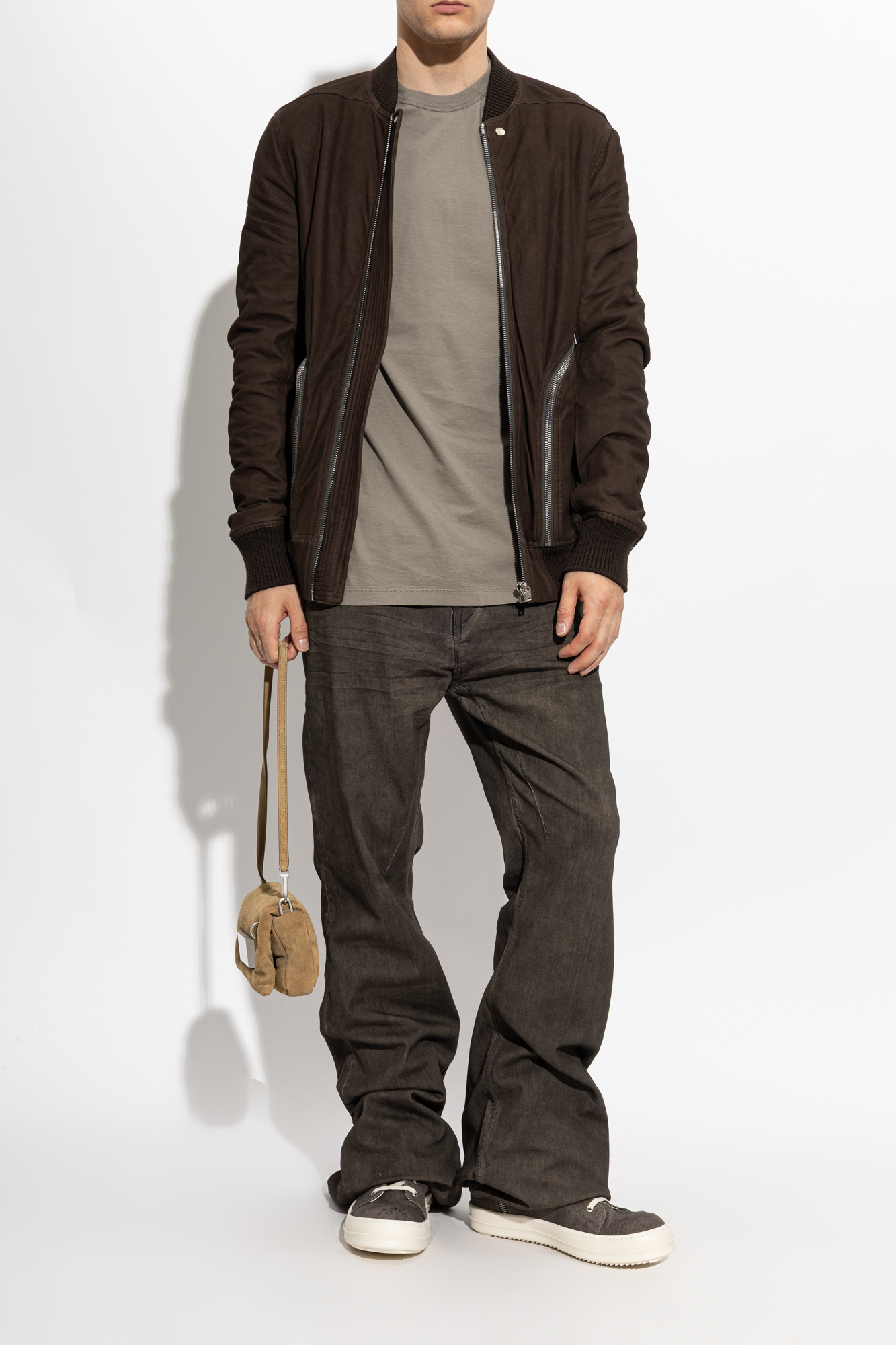 RICK OWENS Rick Owens DRKSHDW Vegan Sneaks High-Top Sneakers