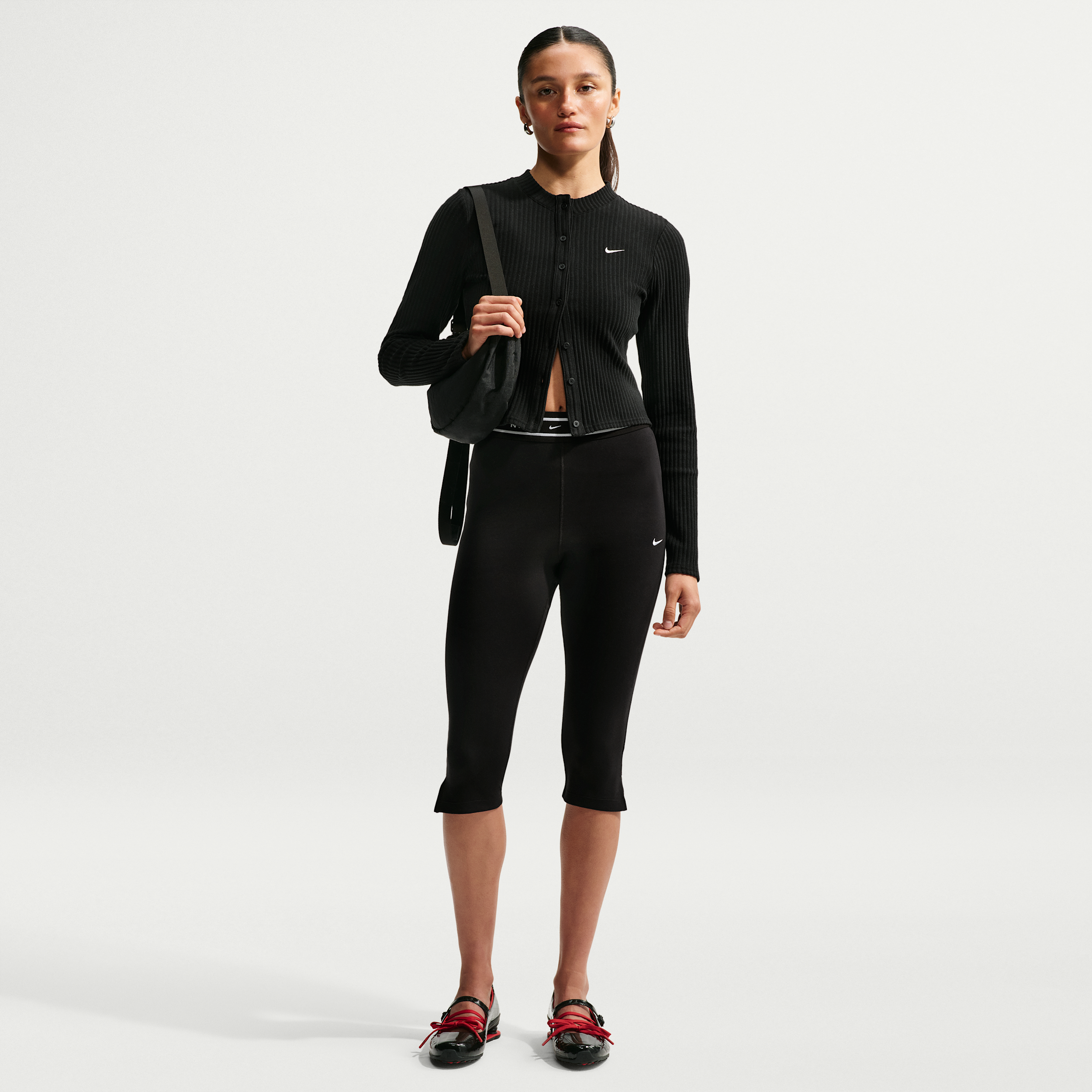 LULULEMON daydrift mid-rise cropped wide-leg trouser