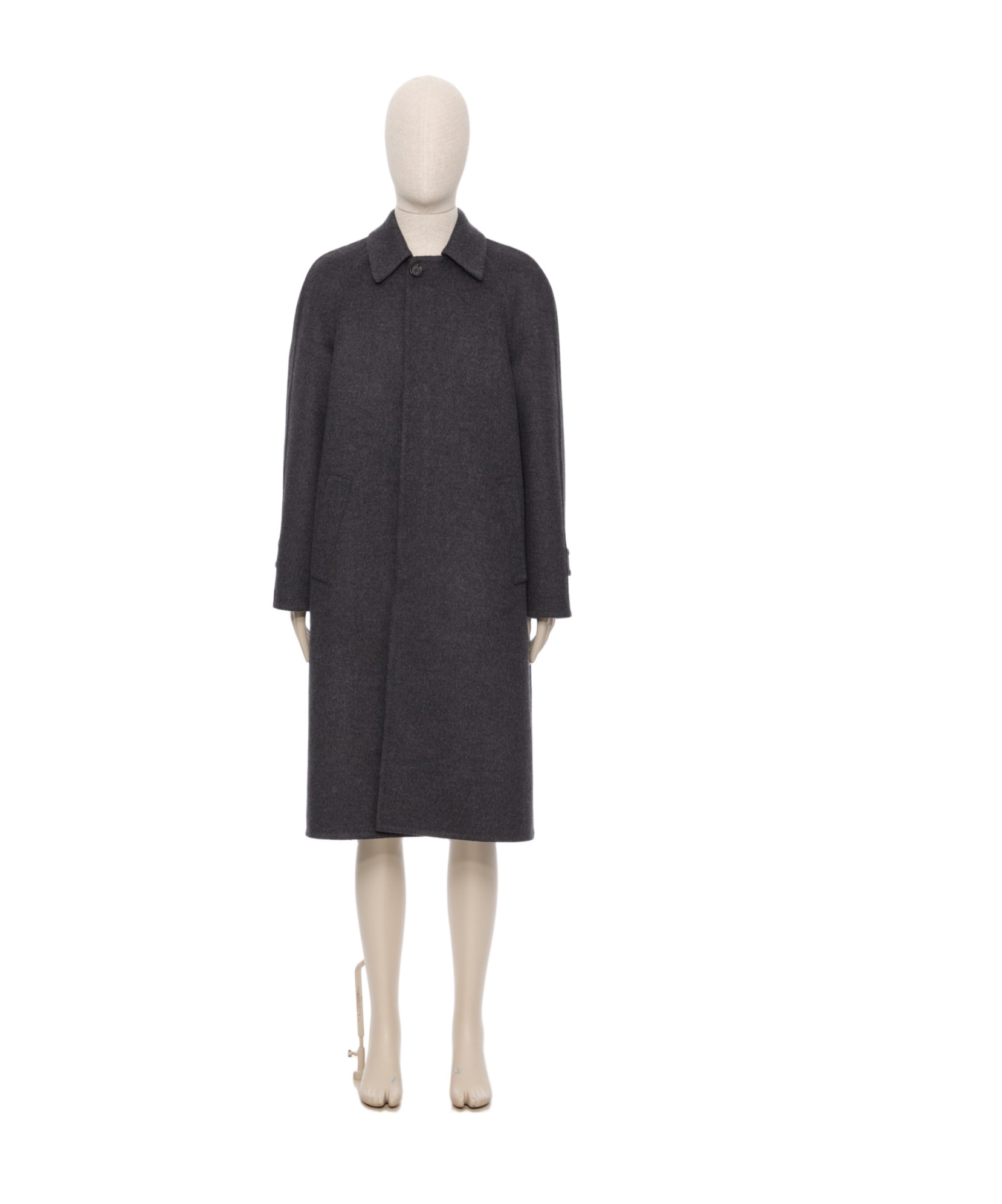 VALENTINO Valentino Button Detailed Long Coat