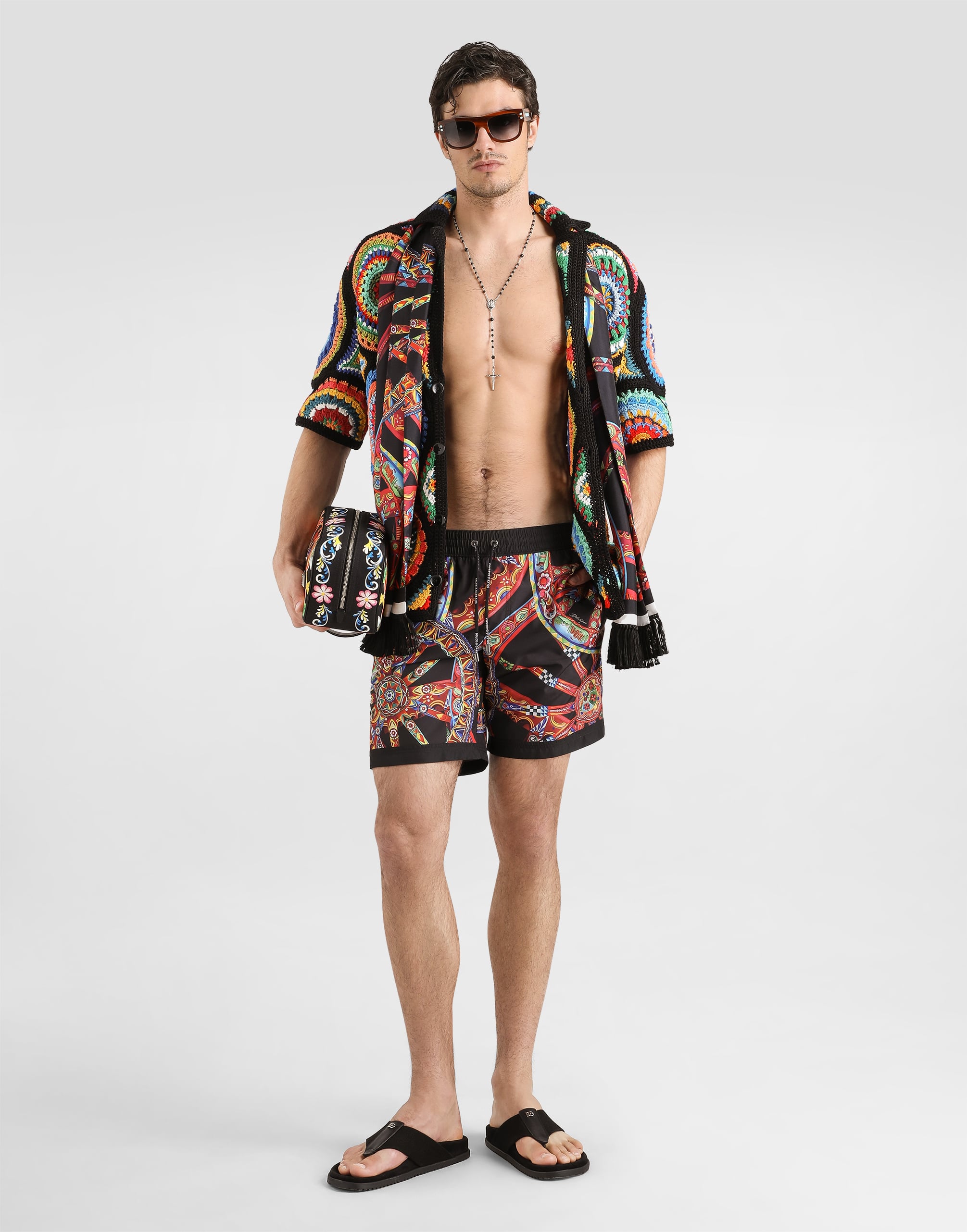 DOLCE & GABBANA crochet shirt