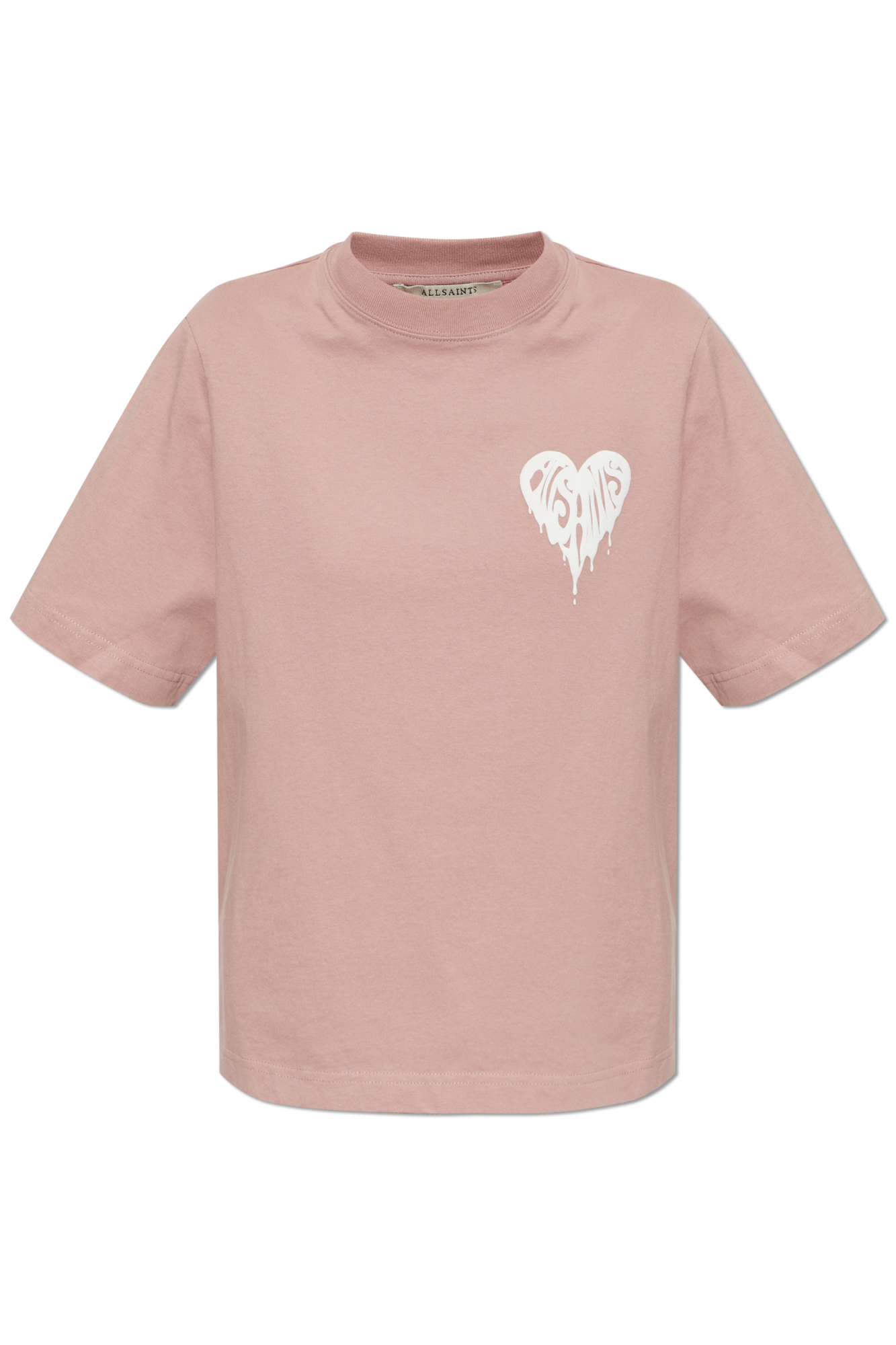 ALLSAINTS AllSaints 'Trip Lisa' Organic Cotton T-Shirt with Heart Print