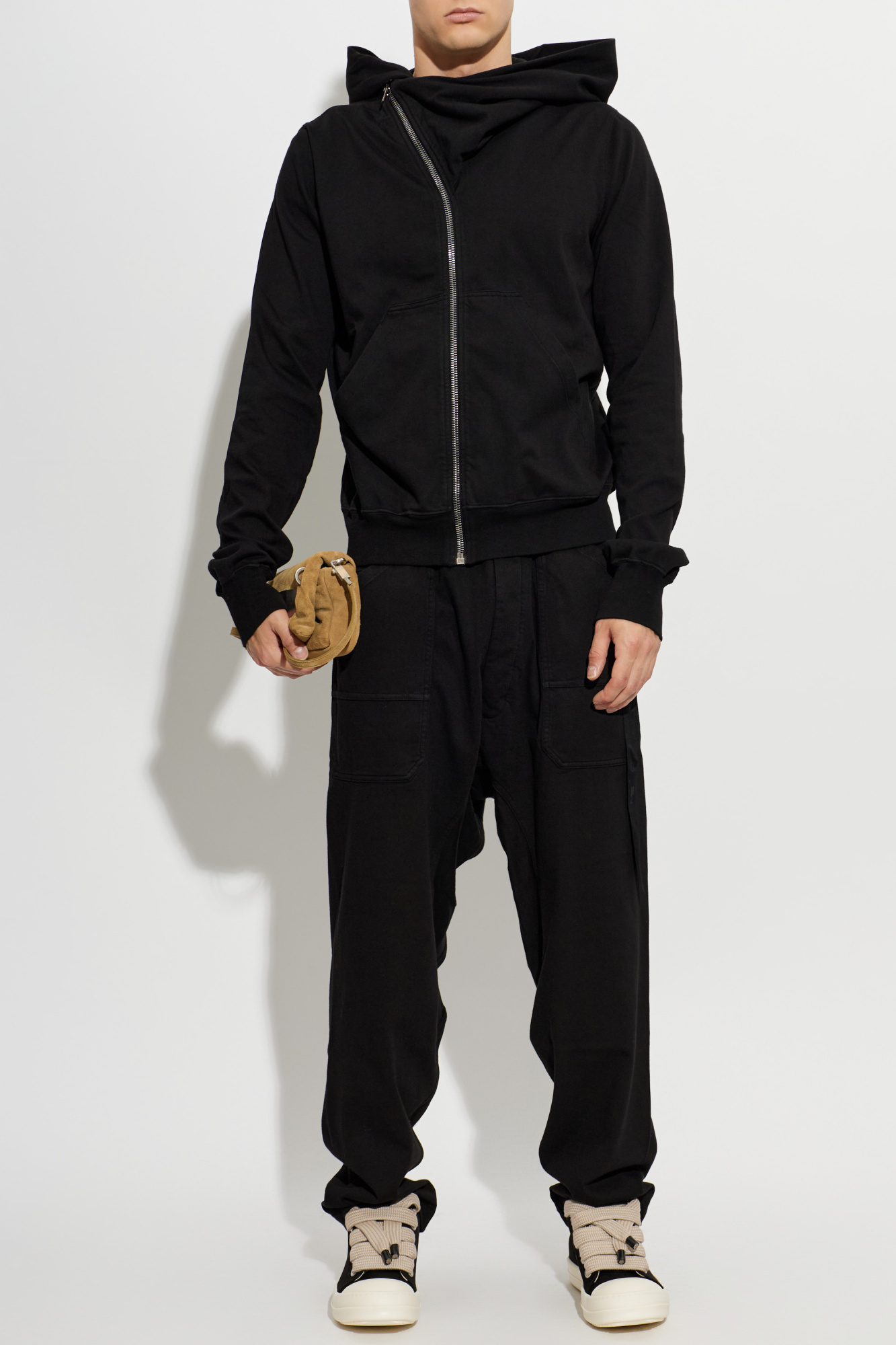 RICK OWENS Rick Owens DRKSHDW Wide-Leg Drawstring Trousers