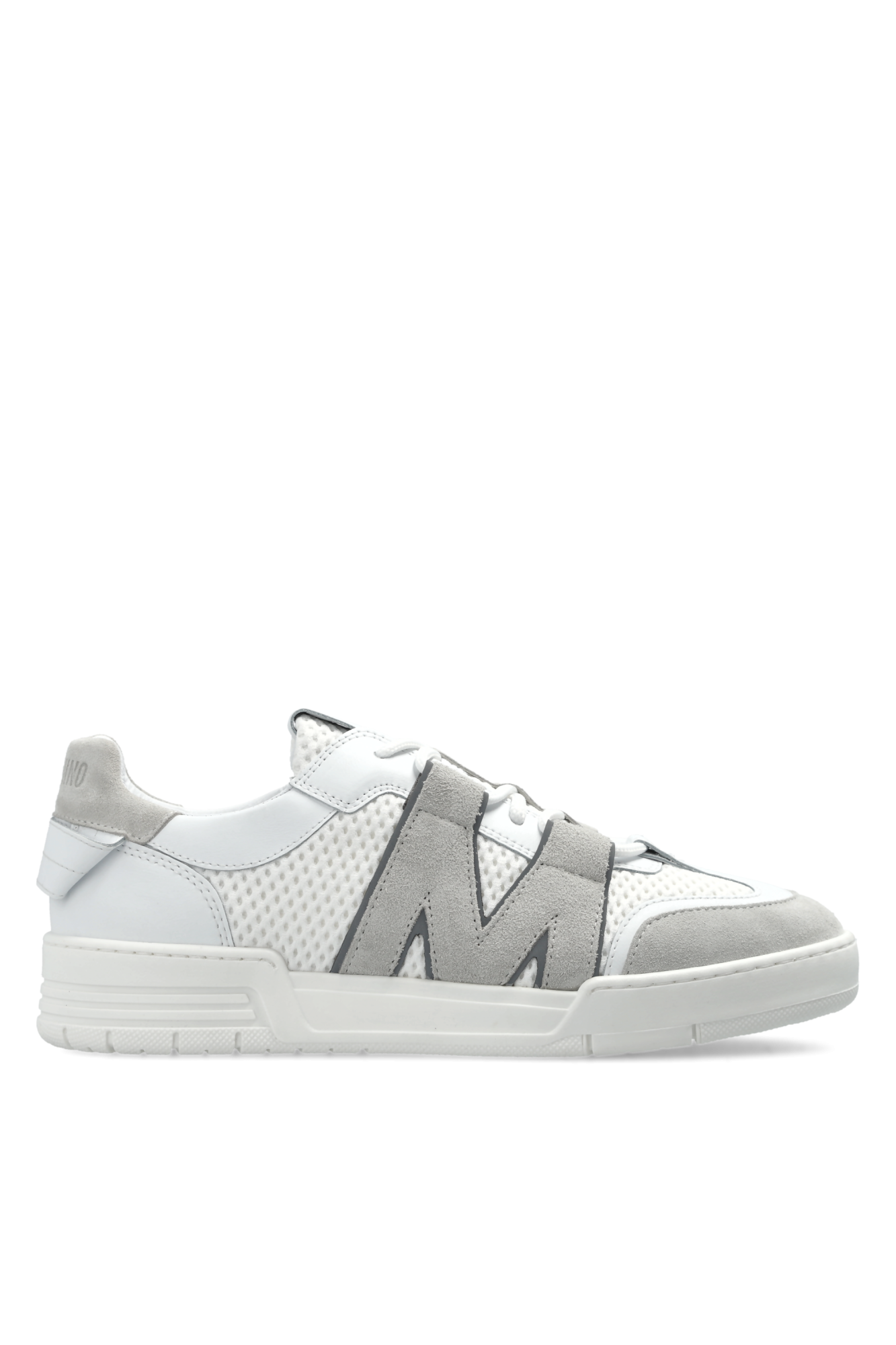 MOSCHINO Moschino Low Top Sneakers with "M" Detailing