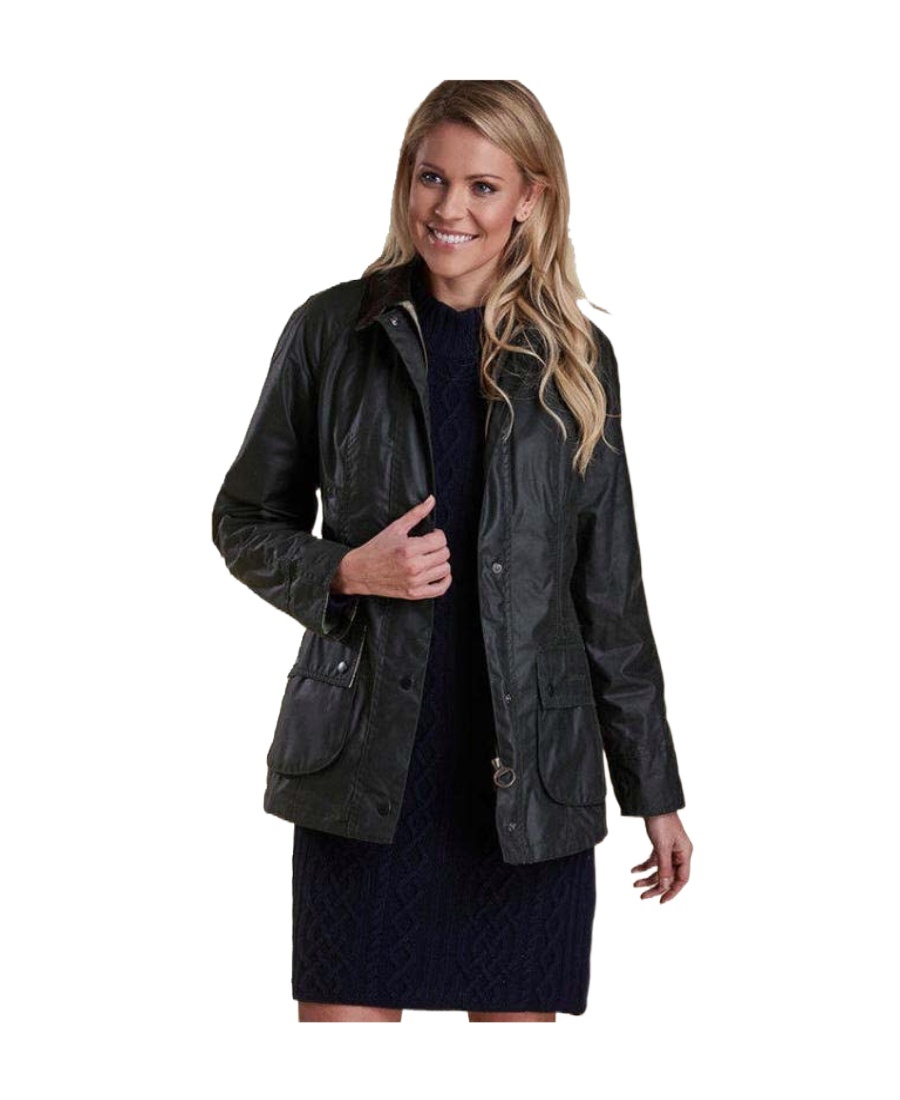 BARBOUR Barbour Waxed Cotton Long-Sleeved Coat
