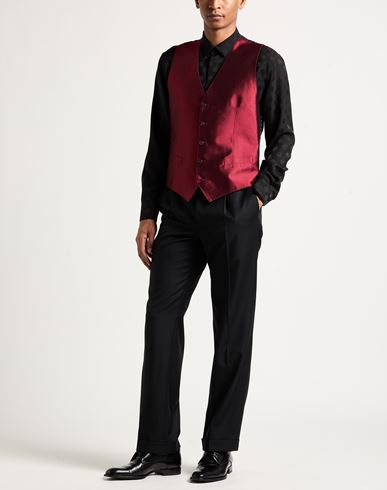 DOLCE & GABBANA Dolce & Gabbana Shantung Silk Tailored Vest