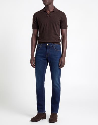 PT TORINO PT Torino Slim Fit Jeans in Cotton, Cashmere, and Elastane