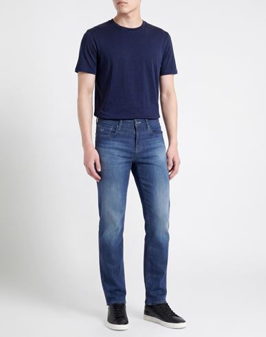 ARMANI EXCHANGE ARMANI EXCHANGE Tapered Jeans in Dark Wash