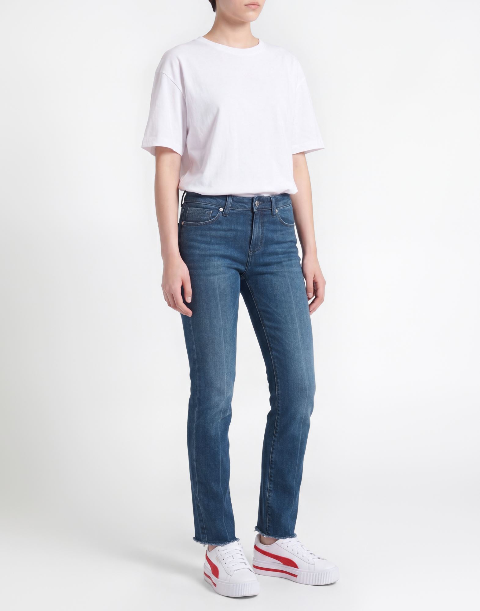 MOSCHINO LOVE MOSCHINO Cotton Elastane Skinny Jeans