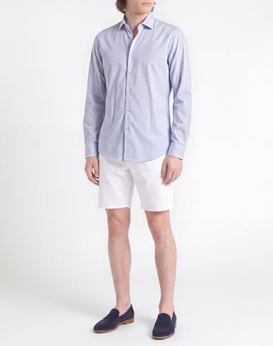 MANUEL RITZ man shirt blue size 16 cotton