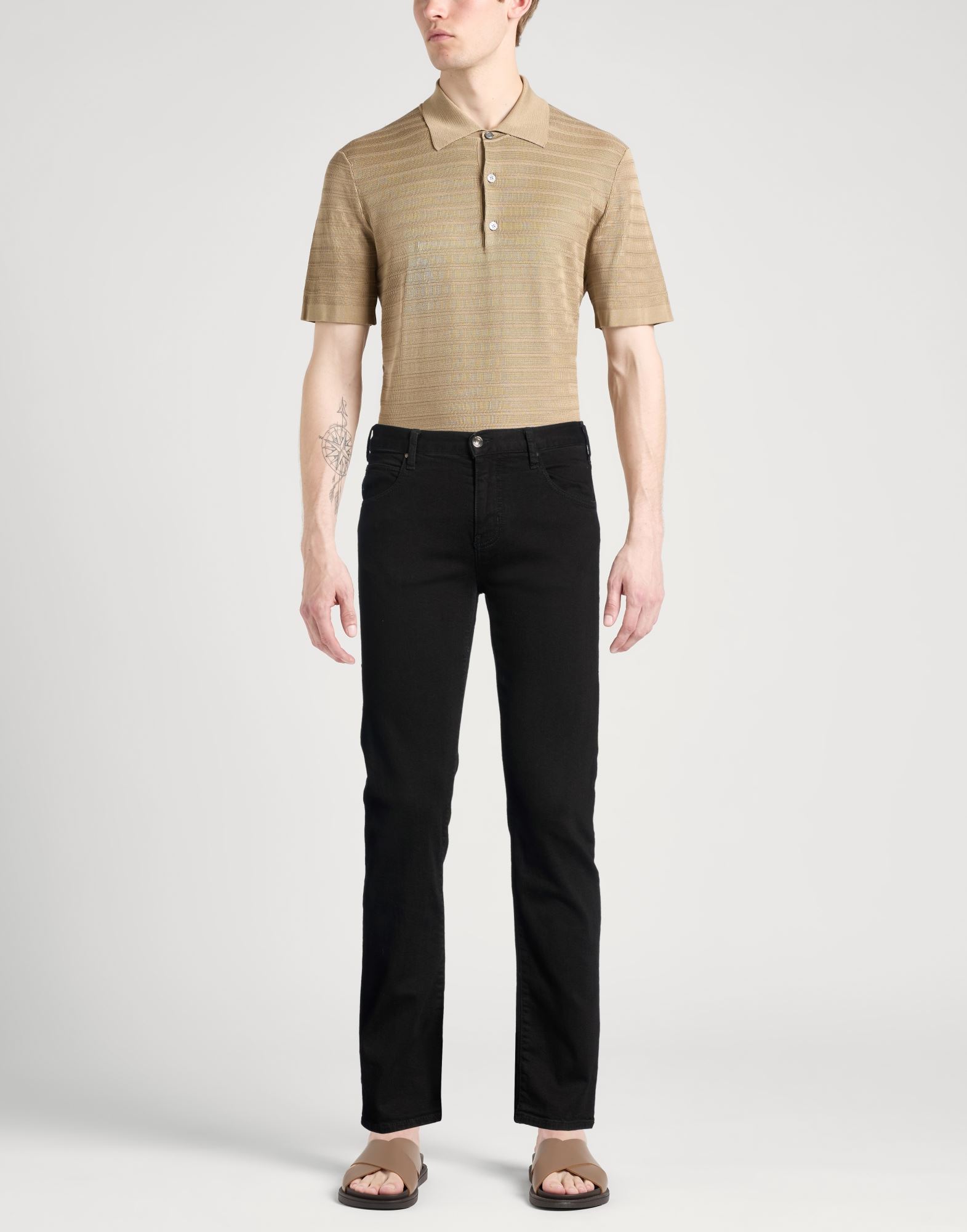 EMPORIO ARMANI Armani Jeans Cotton Elastane Straight-Leg Jeans