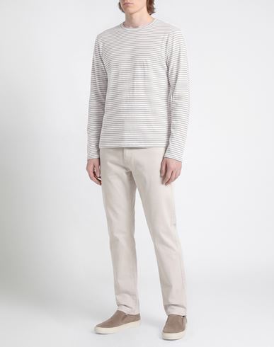 OFFICINE GÉNÉRALE man t-shirt white size m cotton, linen