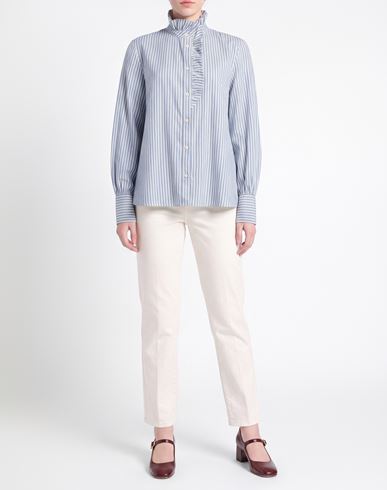 BA&SH BA & SH Striped Ruched Shirt