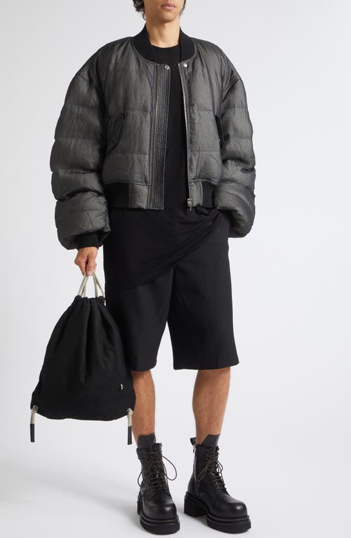 RICK OWENS Rick Owens Padded Bomber Jacket