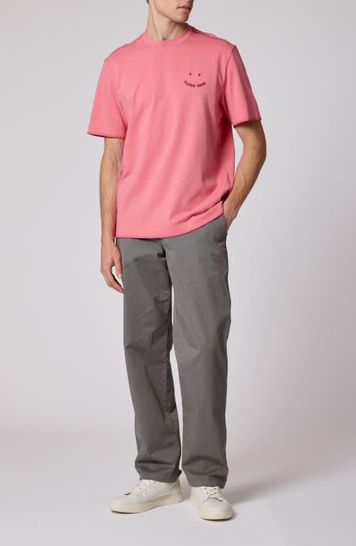 PAUL SMITH tapered fit stretch cotton chinos