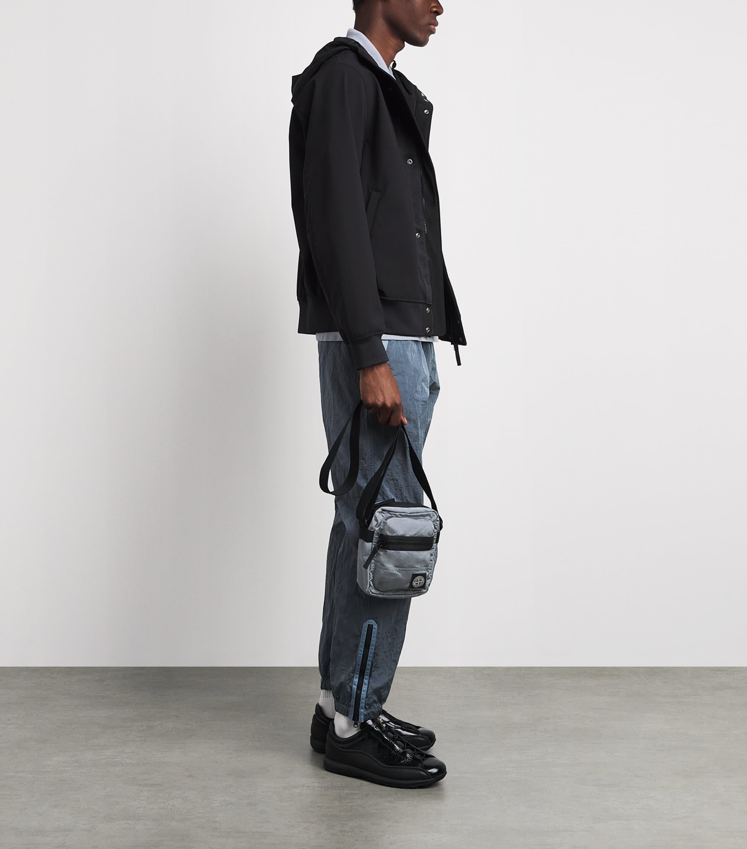 STONE ISLAND Stone Island Coated-Nylon Cross-Body Bag