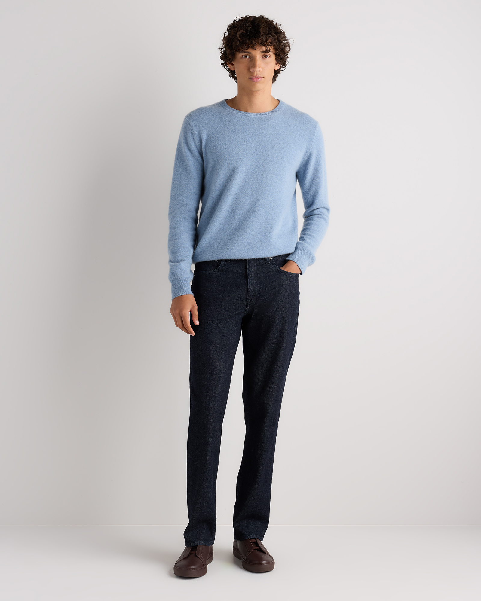 QUINCE Deerskin Tailored Sneaker