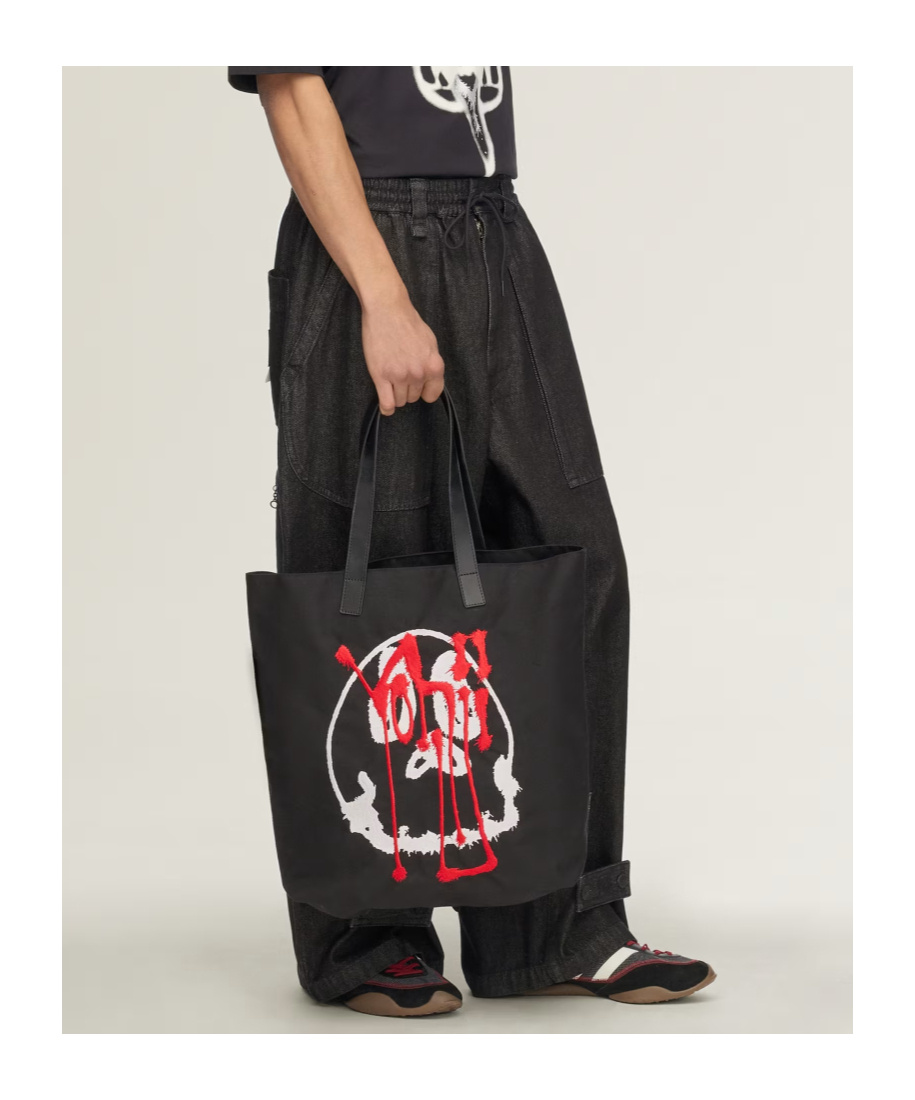 Y3 Y-3 Chito Logo Tote Bag