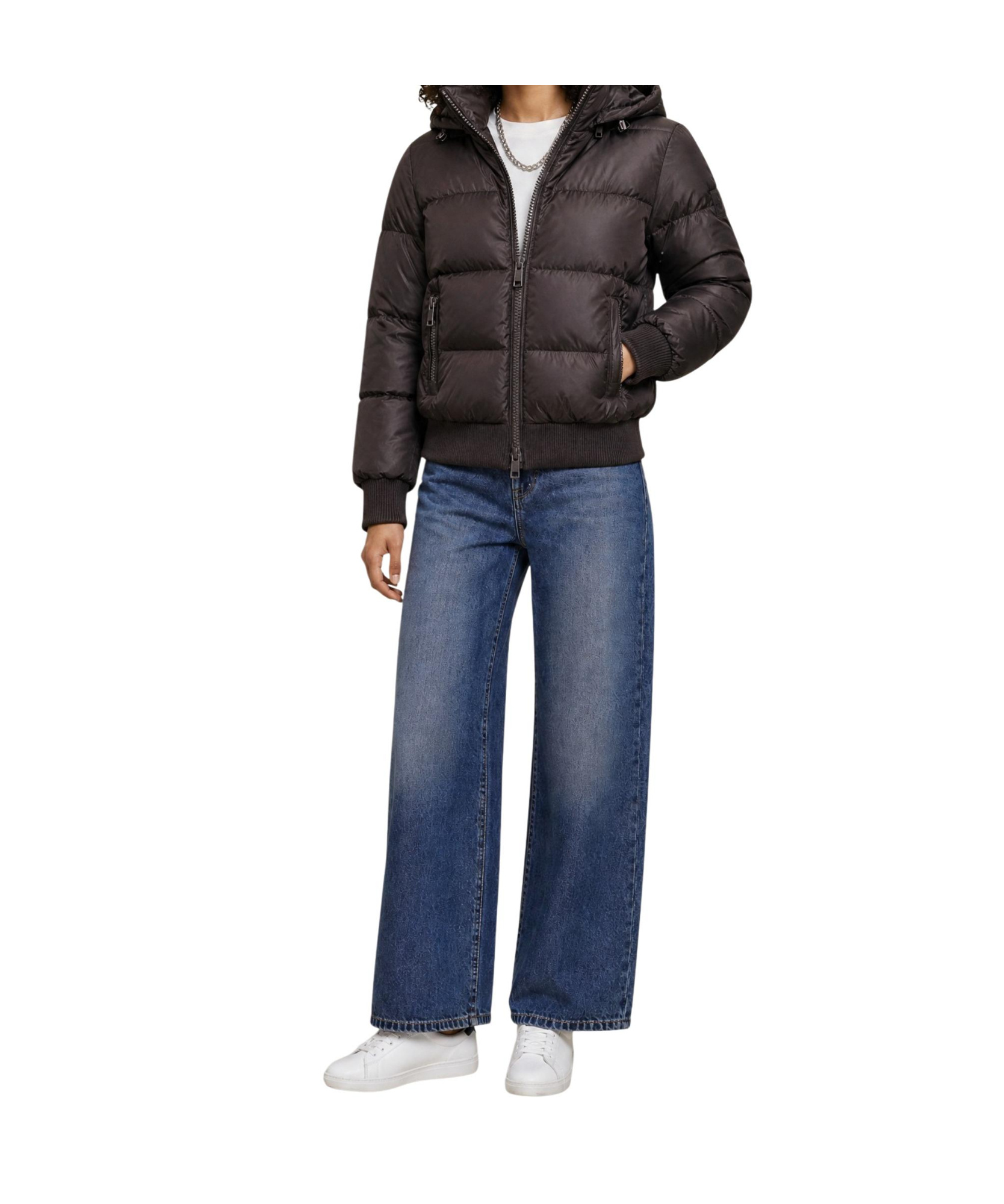 ARMANI EXCHANGE Armani Exchange Zipper Cotton Hooded Jacket
