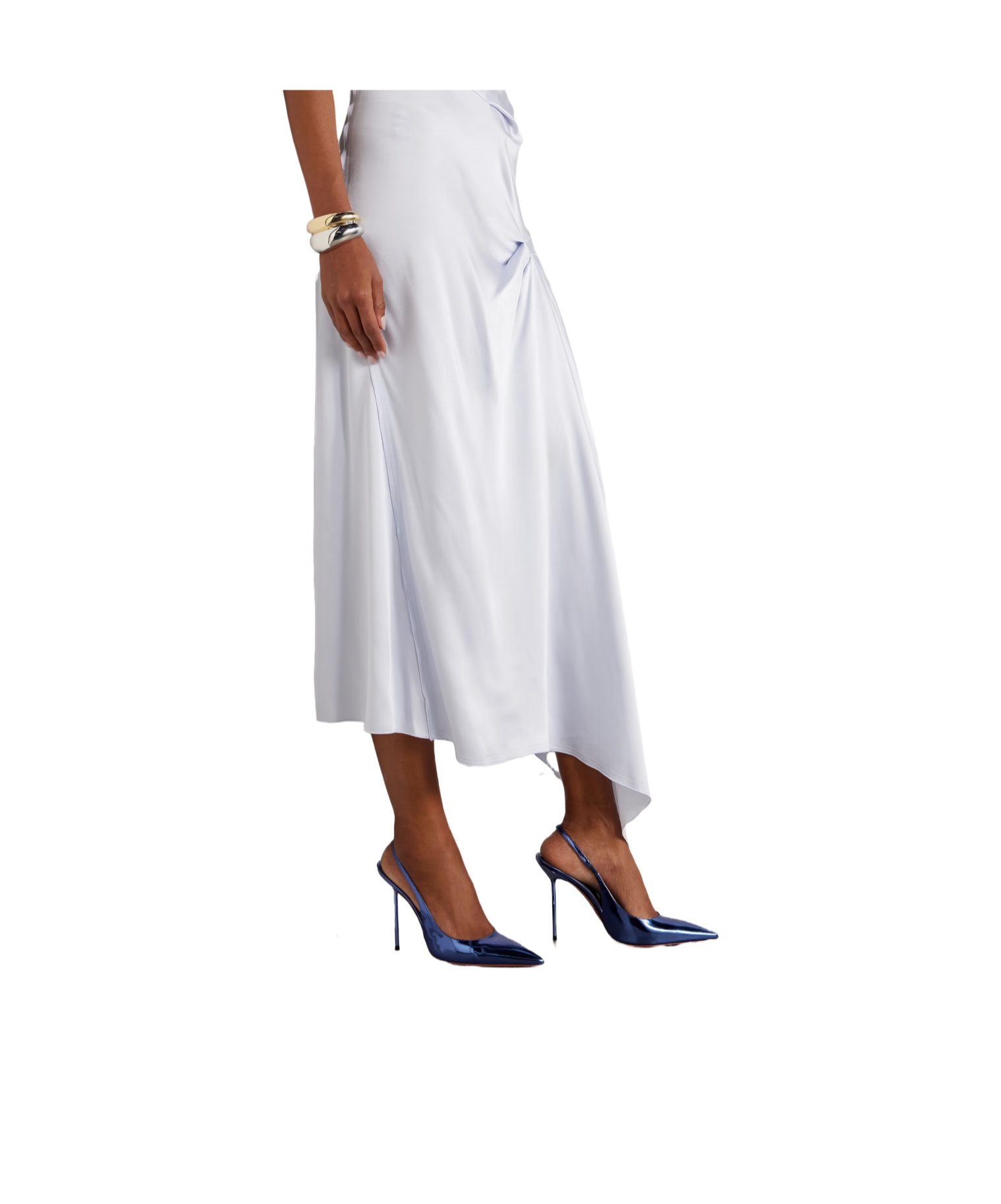 PARIS TEXAS Paris Texas Mirrored Leather Slingback Pumps
