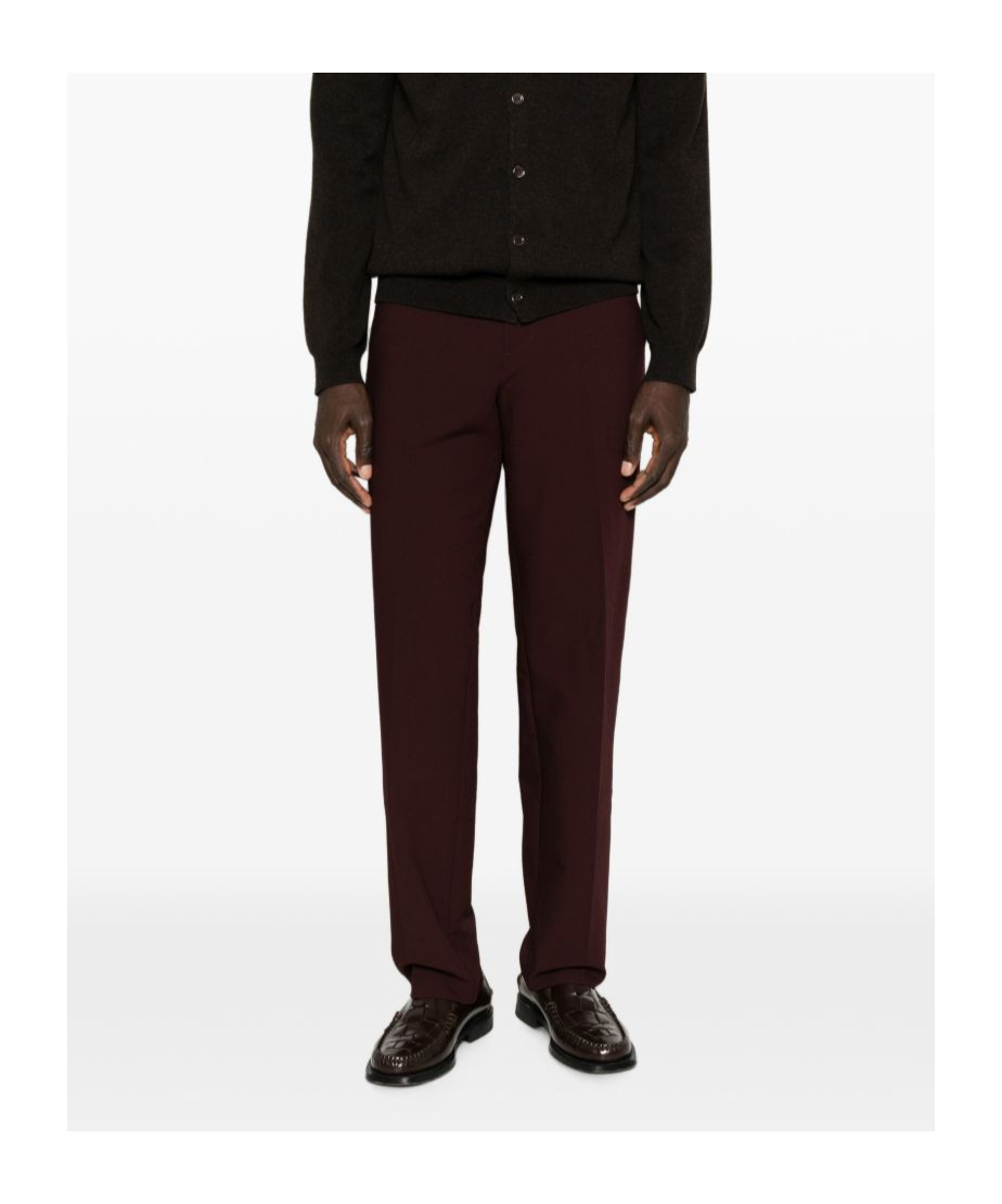 EMPORIO ARMANI Emporio Armani Pressed-Crease Straight-Leg Trousers