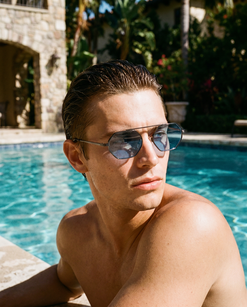 COSSINO Cossino Magari 51mm Metal Frame Octagon Sunglasses