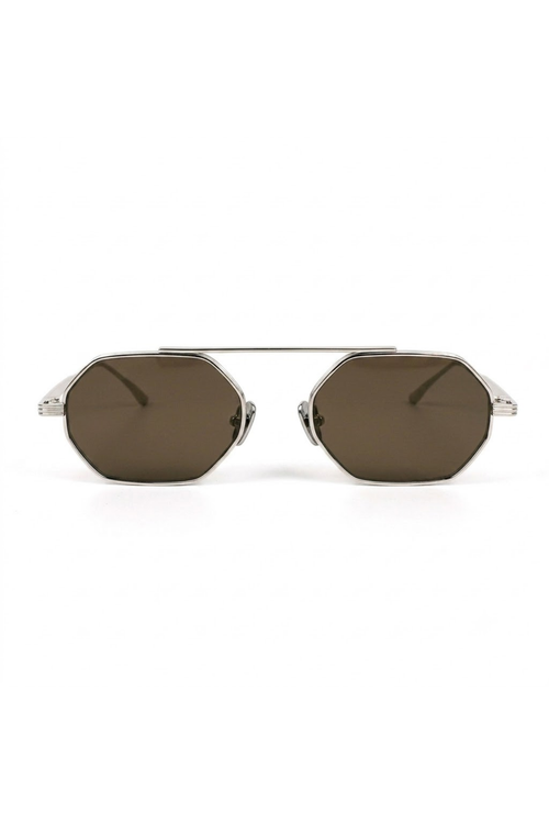 COSSINO Cossino Magari 51mm Metal Frame Octagon Sunglasses