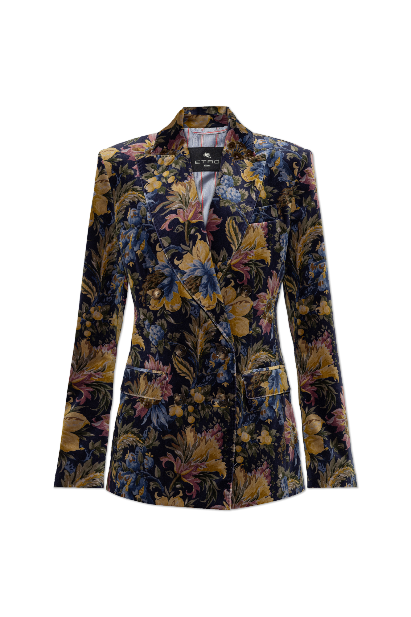 ETRO Etro Velvet Floral Blazer