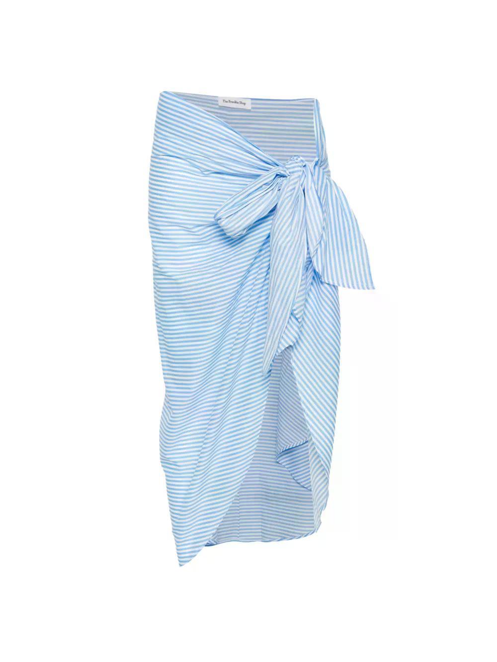 FLEUR DU MAL Fleur du Mal Striped Bustier Top