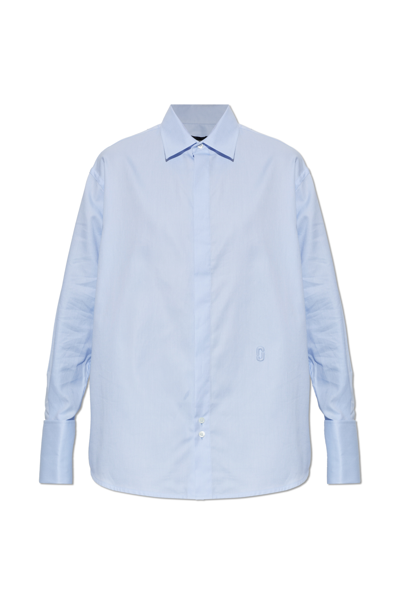 MARC JACOBS Marc Jacobs Long Sleeve Cotton Shirt with Logo Detail