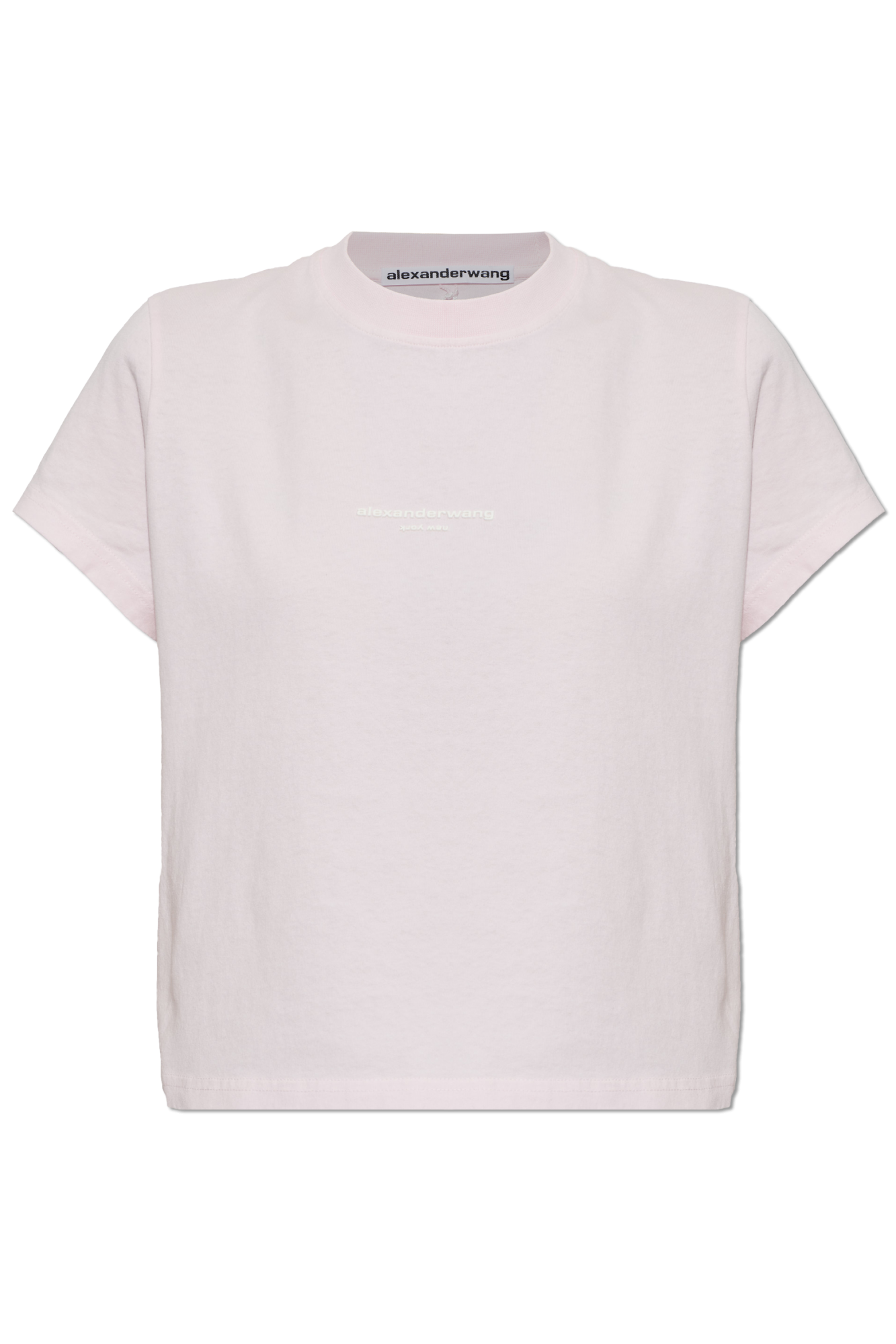 ALEXANDER WANG Alexander Wang Cropped Logo T-Shirt