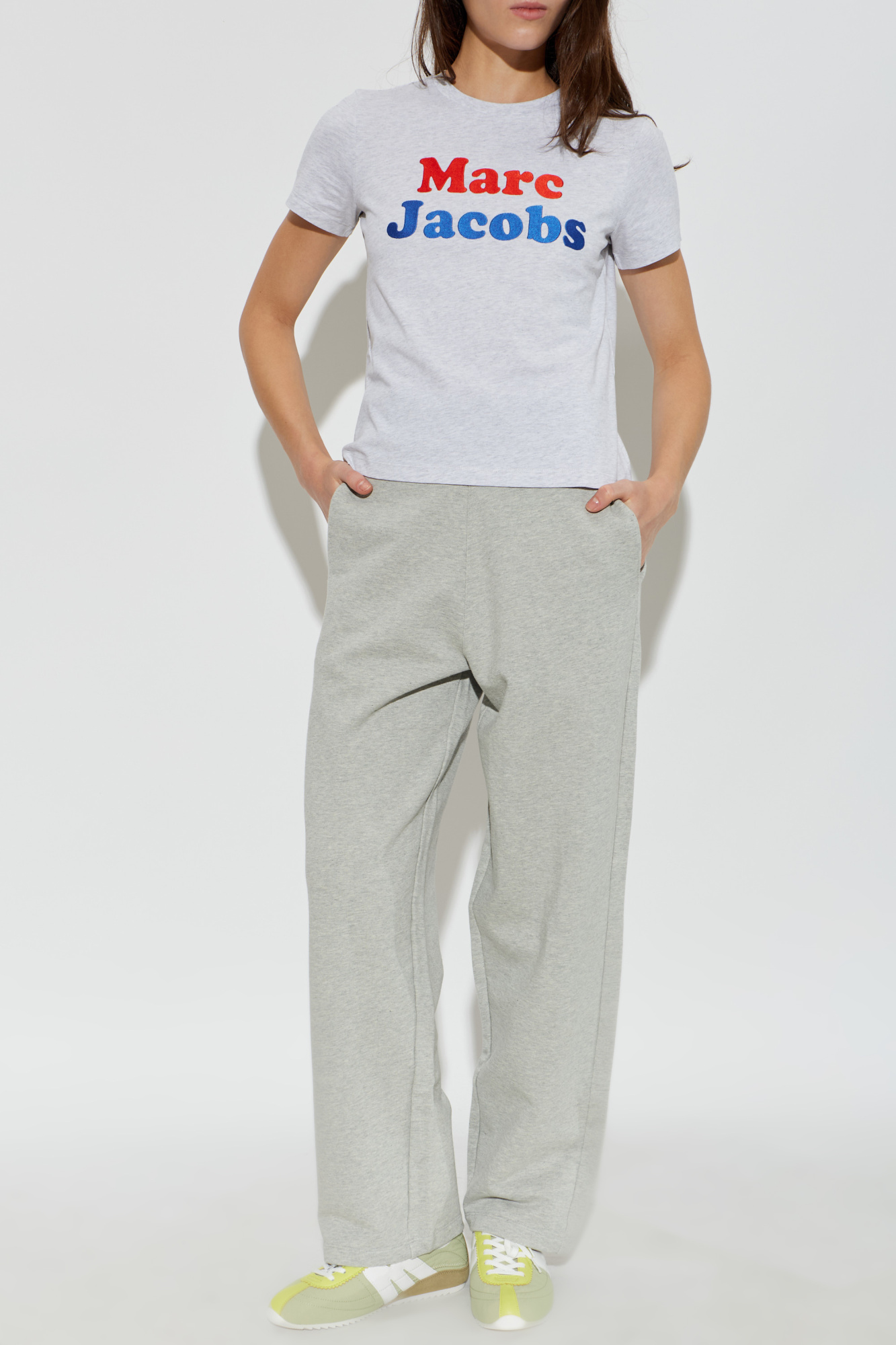 MARC JACOBS Marc Jacobs Two-Tone Logo T-Shirt