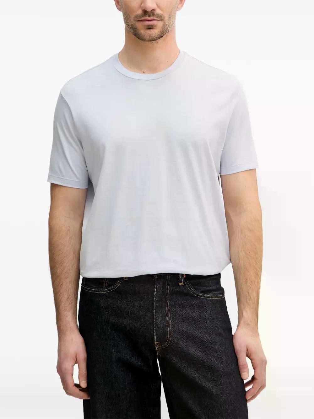 PAUL & SHARK logo-embroidered t-shirt