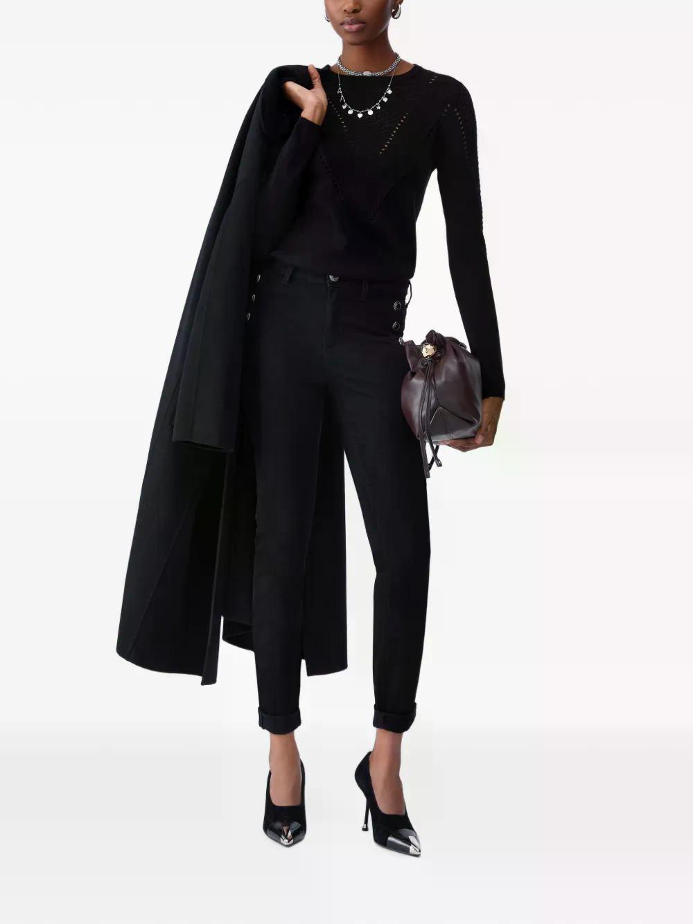 LIU JO LIU JO Skinny Jeans with Decorative Buttons