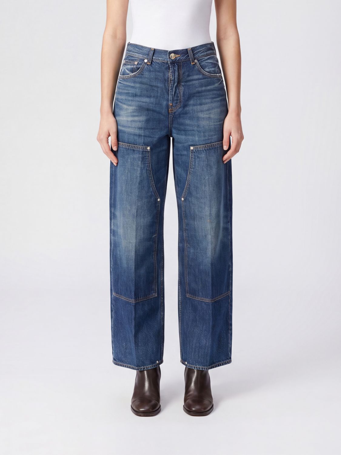 HAIKURE Haikure Legacy Norm High-Rise Wide-Leg Jeans in Cotton