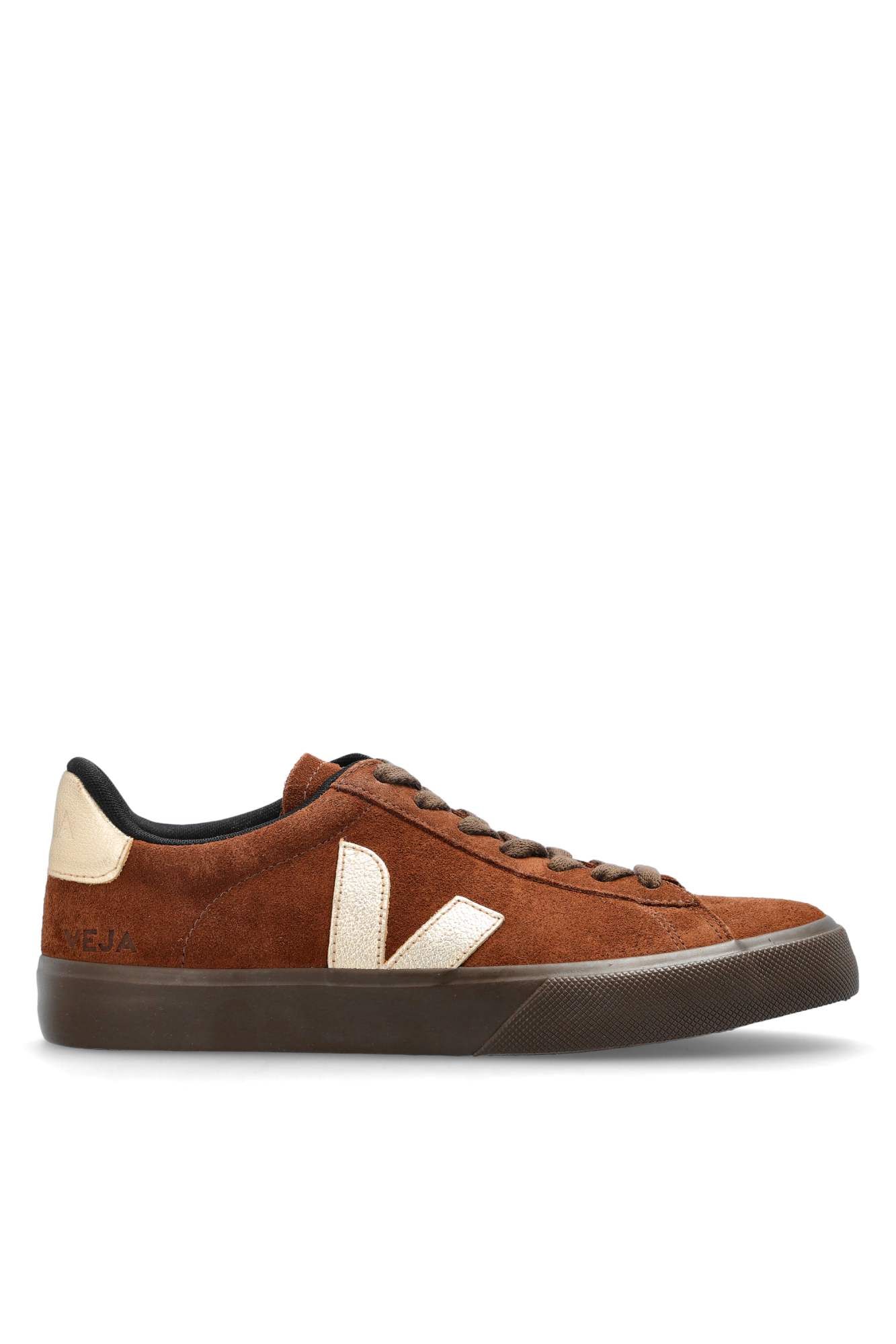 VEJA Veja Campo Low Top Suede Sneakers with Contrasting Logo