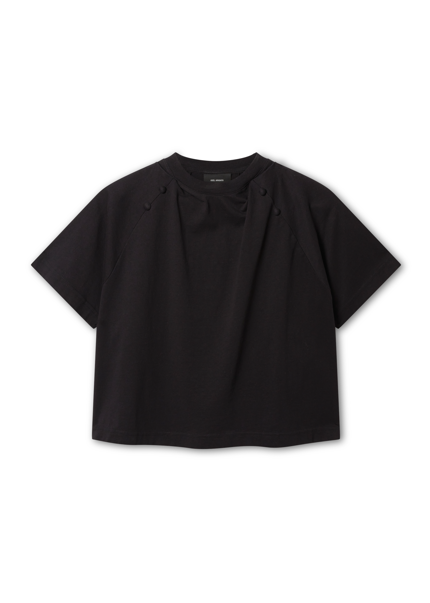 AXEL ARIGATO Axel Arigato Hosta T-Shirt with Shoulder Buttons