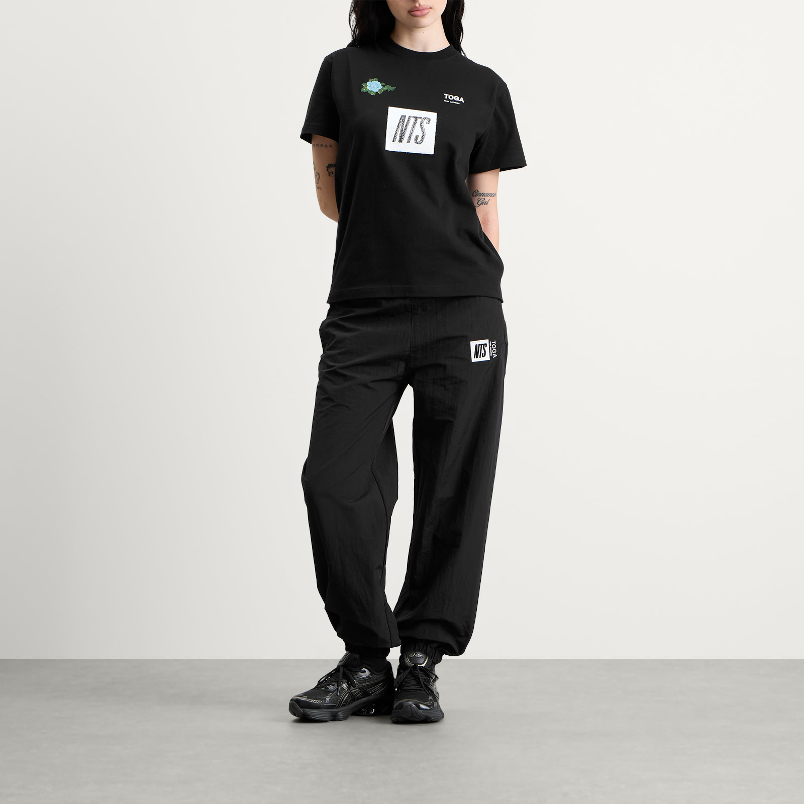 TOGA TOGA ARCHIVES x NTS Logo Print T-Shirt