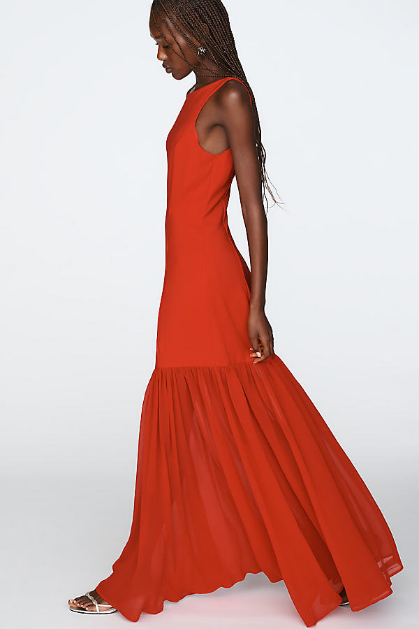 HUTCH Hutch Emilia Pleated Maxi Dress